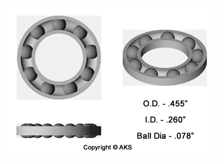 Pivot Bearings • Alpha Knife Supply - AKS™