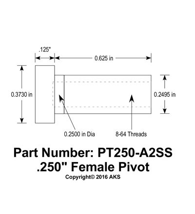 .250" Knifemaking Hardware • Alpha Knife Supply - AKS™